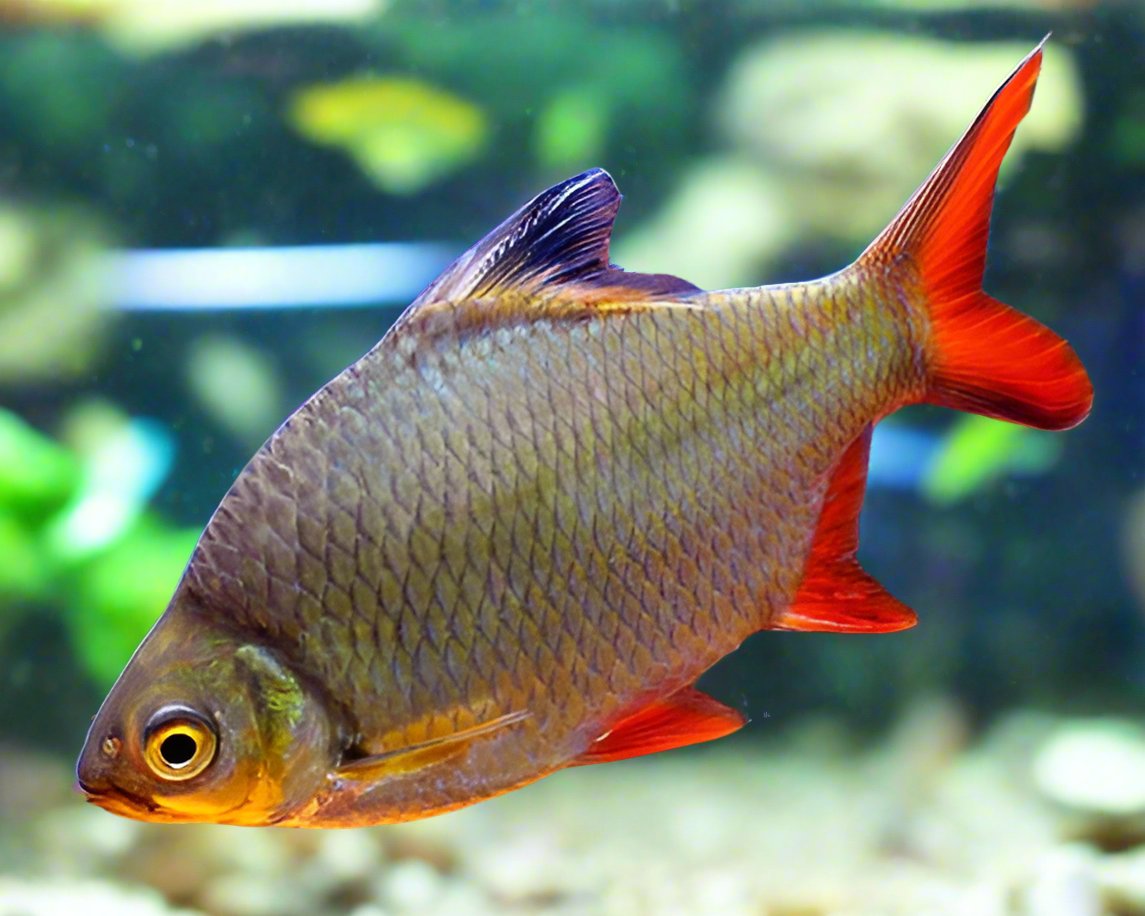 TINFOIL BARB (Barbonymus schwanenfeldii) – Aquarists Across Canada